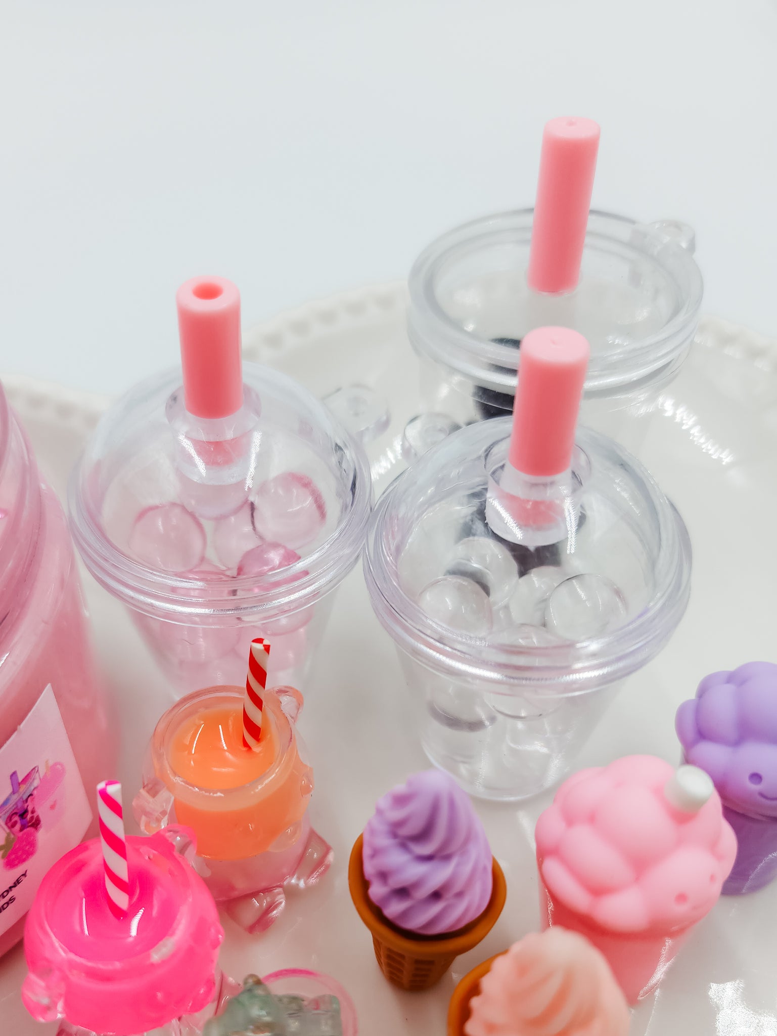 Boba Tea & Sweets Playdough Kit | Sensory Play for Kids | Love and Giggles